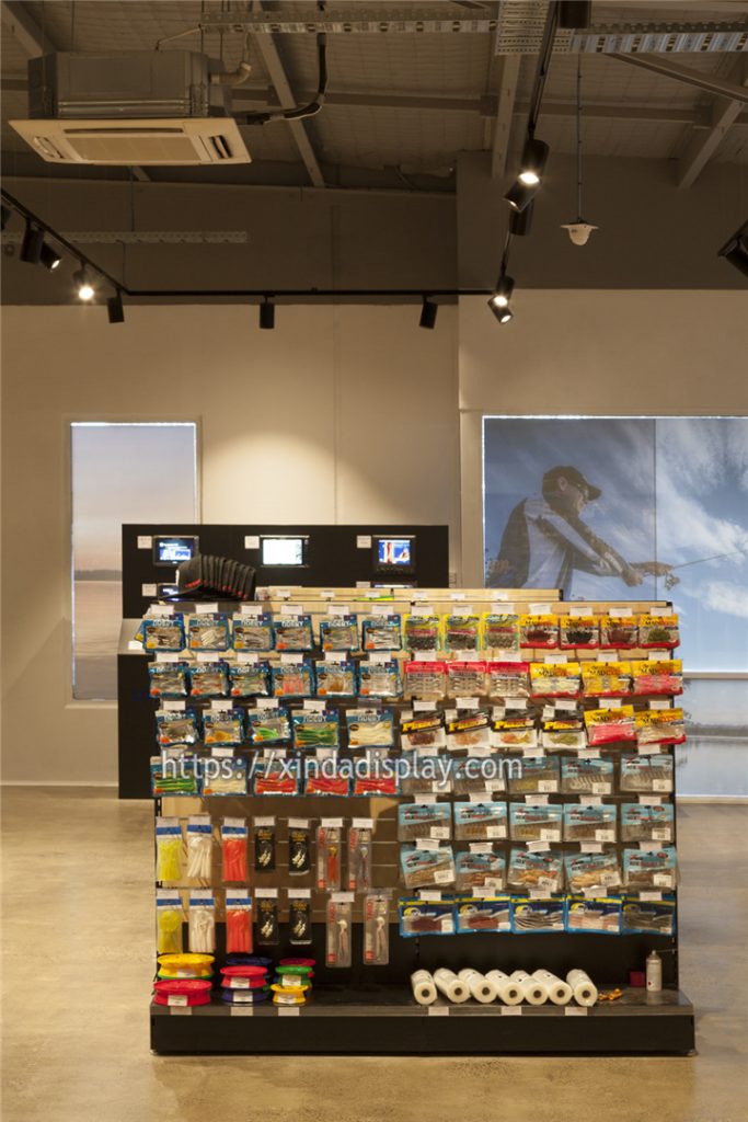 Custom Fishing Poles Bait and Tackle Shop Design Fishing Shop Fittings ...