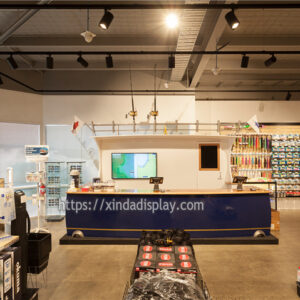 Custom Fishing Poles Bait and Tackle Shop Design Fishing Shop Fittings ...