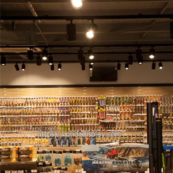 Custom Fishing Poles Bait and Tackle Shop Design Fishing Shop Fittings ...