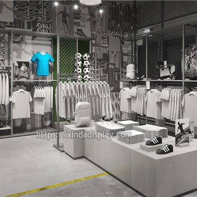 Custom Football Shop Design Football Shop Fittings Manufacturing ...