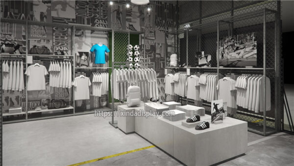 Custom Football Shop Design Football Shop Fittings Manufacturing ...