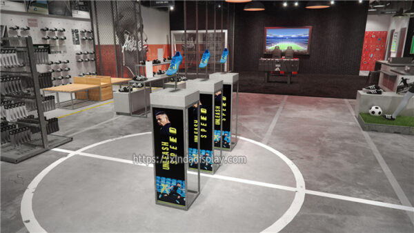 Custom Football Shop Design Football Shop Fittings Manufacturing ...
