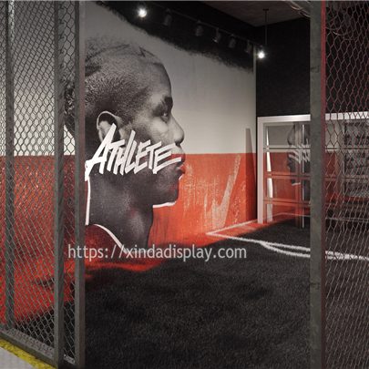 Custom Football Shop Design Football Shop Fittings Manufacturing ...