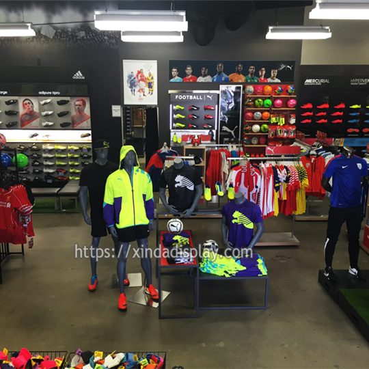 Custom Soccer Shop Design Soccer Shop Fittings Manufacturing - Retail ...