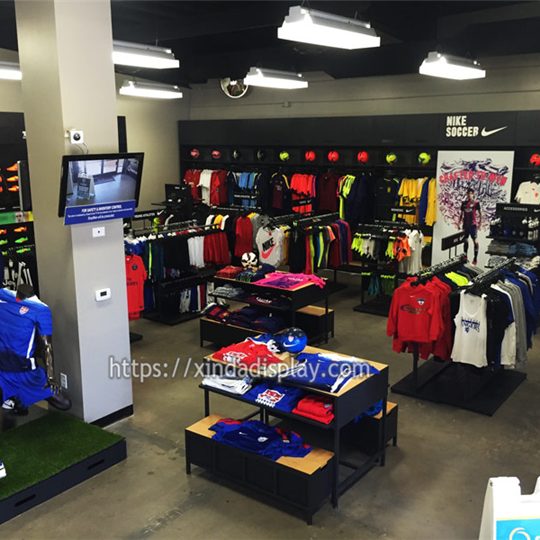 Custom Soccer Shop Design Soccer Shop Fittings Manufacturing - Retail ...