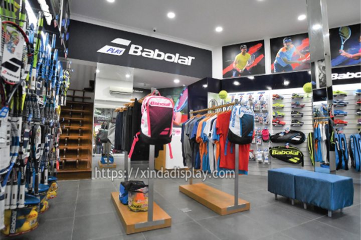 Custom Retail Shop Display Sport Products Fittings Sports Store ...