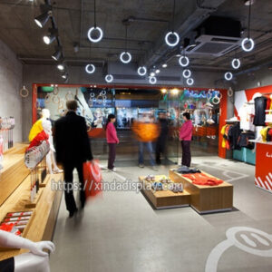 Modern Badminton Shop Display Fixture Retail Badminton Shoes Sport ...