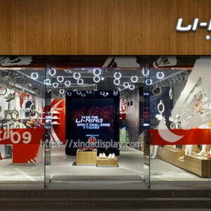 Modern Badminton Shop Display Fixture Retail Badminton Shoes Sport ...