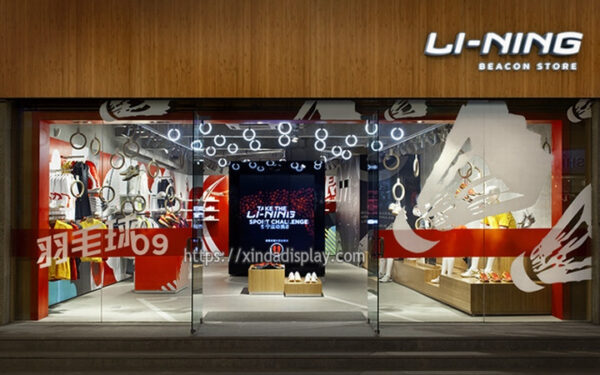 Modern Badminton Shop Display Fixture Retail Badminton Shoes Sport ...