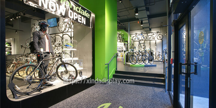 Modern Bicycle Shop Display Fixture Retail Bike Store Interior Design ...