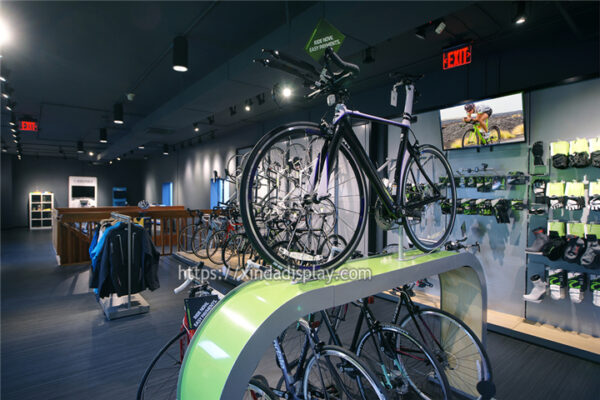 Modern Bicycle Shop Display Fixture Retail Bike Store Interior Design ...