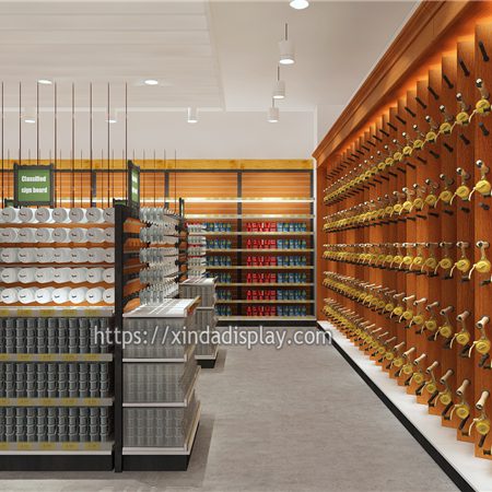 Modern Fishing Shop Display Fixture Retail Fishing and Hunting Store ...