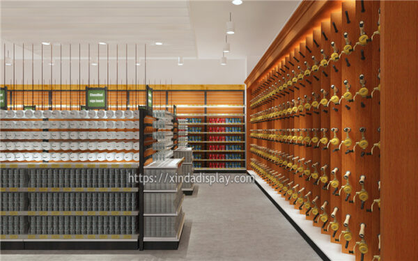 Modern Fishing Shop Display Fixture Retail Fishing and Hunting Store ...