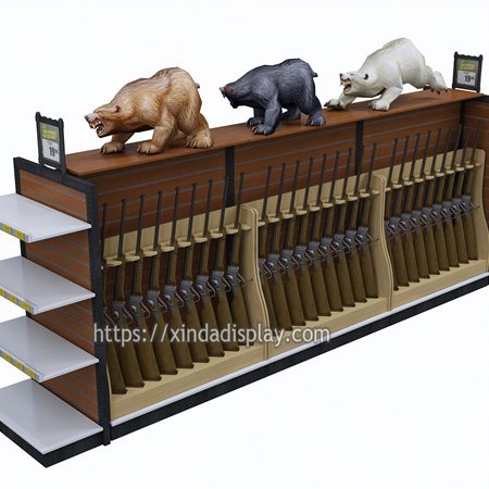 Modern Fishing Shop Display Fixture Retail Fishing and Hunting Store ...