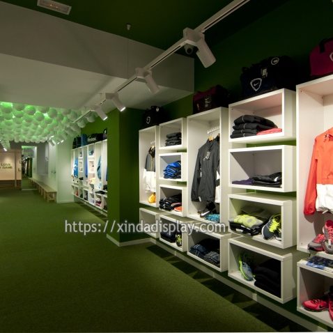 Modern Football Shop Display Fixture Retail Football Store Interior ...