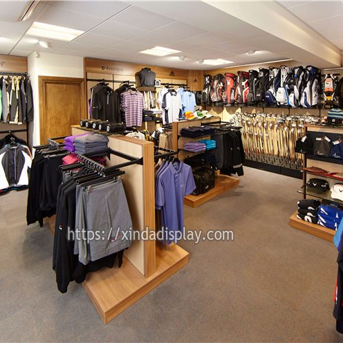 Modern Golf Shop Display Fixture Retail Golf Store Interior Design ...
