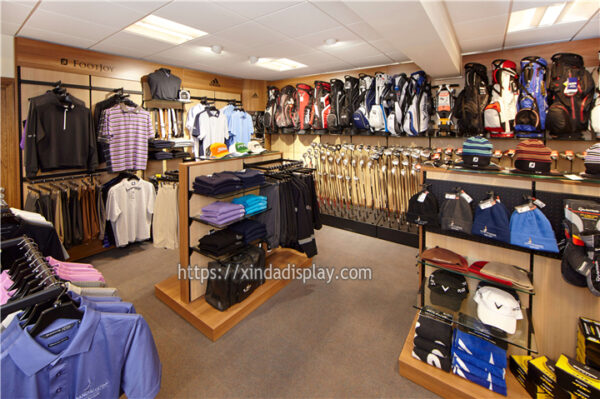Modern Golf Shop Display Fixture Retail Golf Store Interior Design ...