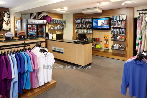Modern Golf Shop Display Fixture Retail Golf Store Interior Design ...
