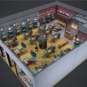 Modern Gym Store Equipment Display Fixture Retail Bodybuilding Store ...