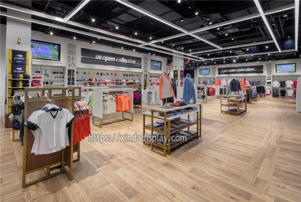 Modern Tennis Racket Shop Display Fixture Retail Tennis Store Interior ...