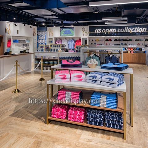 Modern Tennis Racket Shop Display Fixture Retail Tennis Store Interior ...