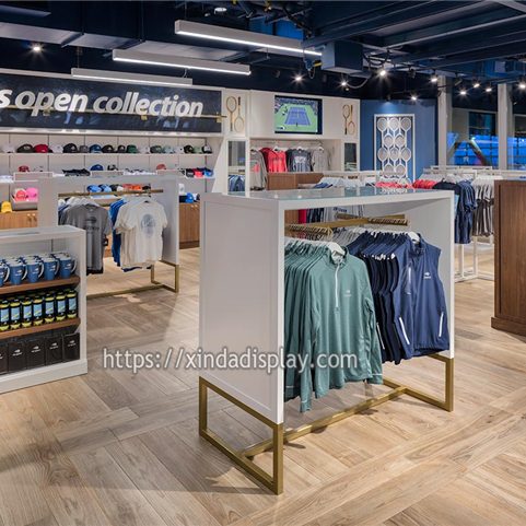 Modern Tennis Racket Shop Display Fixture Retail Tennis Store Interior ...