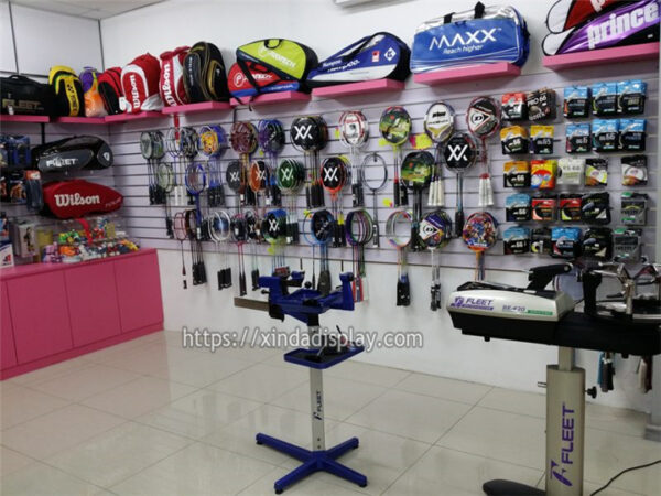 Retail Badminton Store Display Furniture Badminton Accessories Shop ...