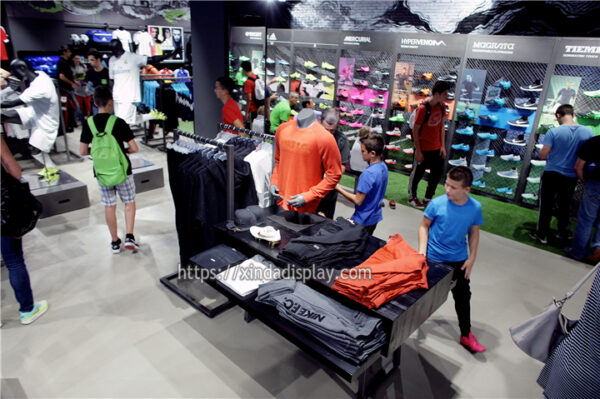 Retail Football Store Display Furniture Football Shop Decoration Ideas ...