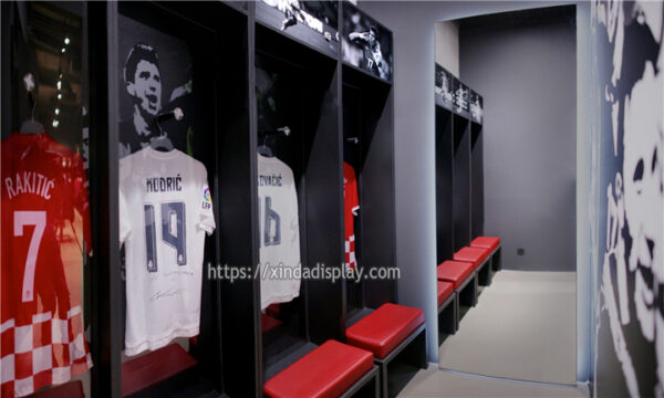 Retail Football Store Display Furniture Football Shop Decoration Ideas ...