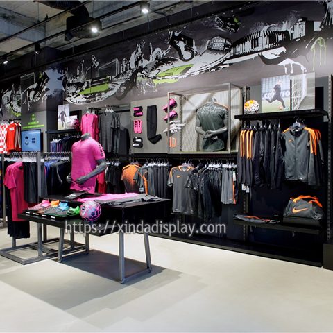 Retail Football Store Display Furniture Football Shop Decoration Ideas ...