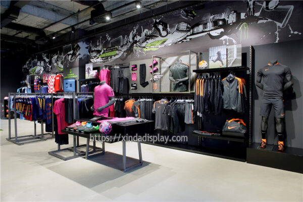 Retail Football Store Display Furniture Football Shop Decoration Ideas ...