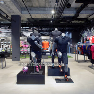 Retail Football Store Display Furniture Football Shop Decoration Ideas ...