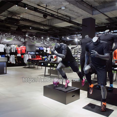 Retail Football Store Display Furniture Football Shop Decoration Ideas ...