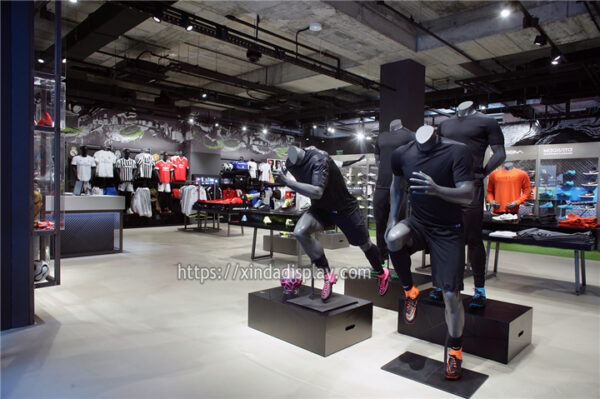 Retail Football Store Display Furniture Football Shop Decoration Ideas ...