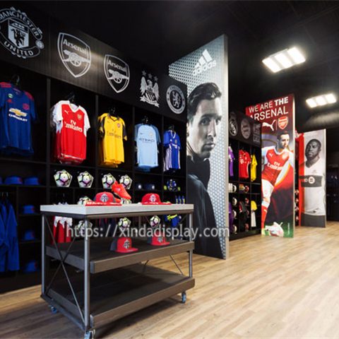 Retail Soccer Store Display Furniture Soccer Shop Decoration Ideas ...