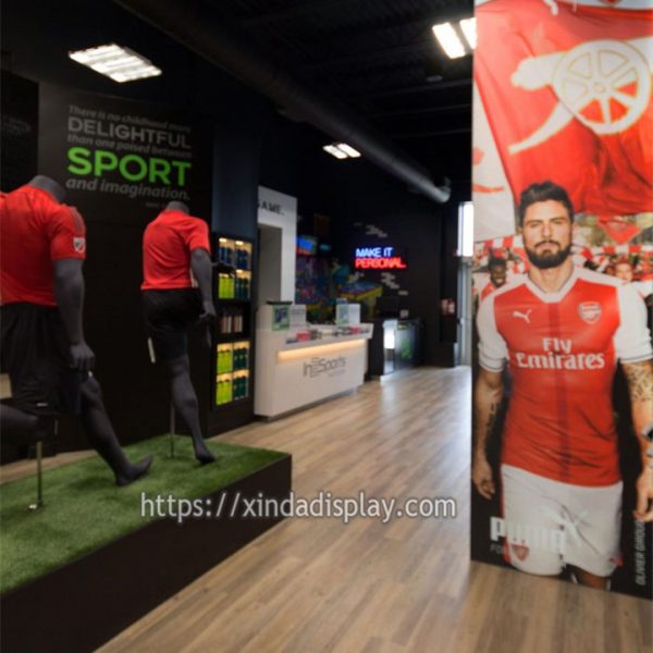 Retail Soccer Store Display Furniture Soccer Shop Decoration Ideas ...