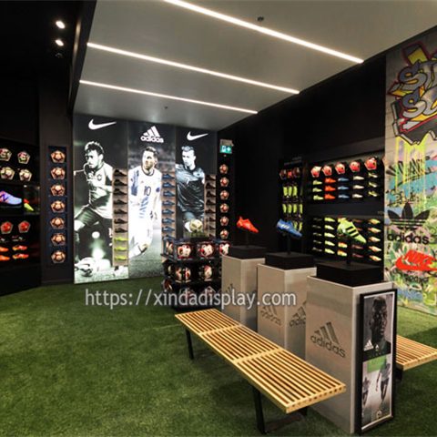 Retail Soccer Store Display Furniture Soccer Shop Decoration Ideas ...