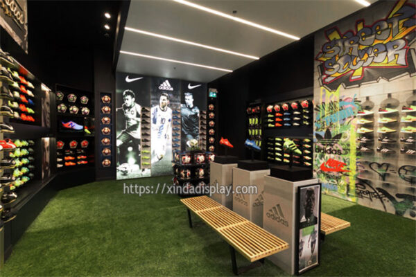 Retail Soccer Store Display Furniture Soccer Shop Decoration Ideas ...
