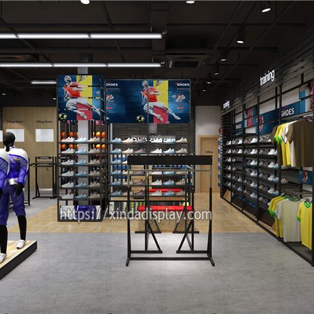 Retail Sports Shop Design Sportswear Store Display Sport Shop Interior ...
