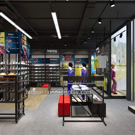 Retail Sports Shop Design Sportswear Store Display Sport Shop Interior ...