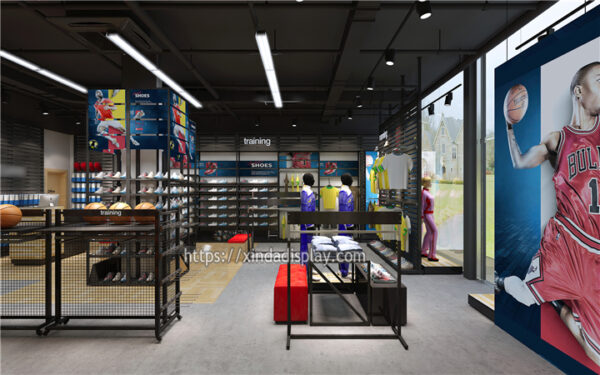 Retail Sports Shop Design Sportswear Store Display Sport Shop Interior ...