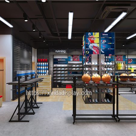 Retail Sports Shop Design Sportswear Store Display Sport Shop Interior ...