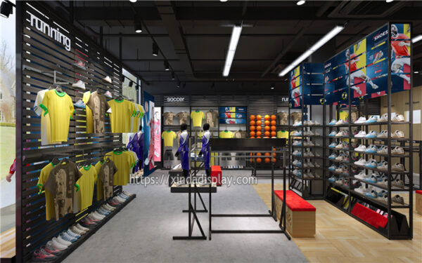 Retail Sports Shop Design Sportswear Store Display Sport Shop Interior ...