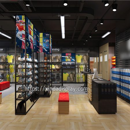 Retail Sports Shop Design Sportswear Store Display Sport Shop Interior ...