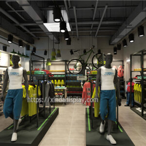 Sport Shop Design Retail Store Display Sportwear Store Design - Retail ...
