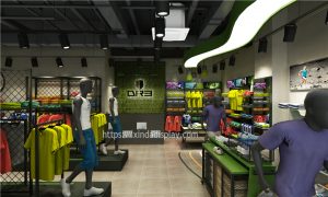 Sport Shop Design Retail Store Display Sportwear Store Design ...
