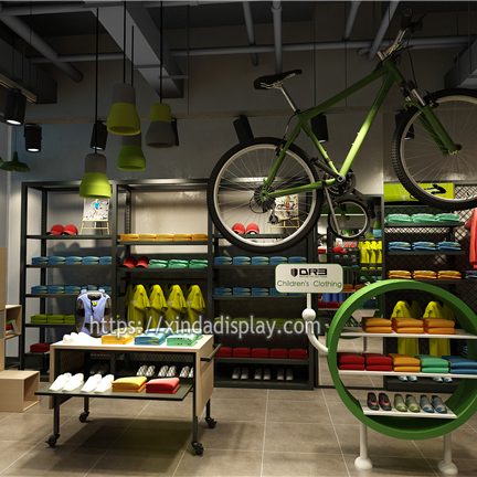 Sport Shop Design Retail Store Display Sportwear Store Design - Retail ...
