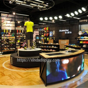 Tailor Made Retail Sports Shop Design Retail Display Store Fixtures ...